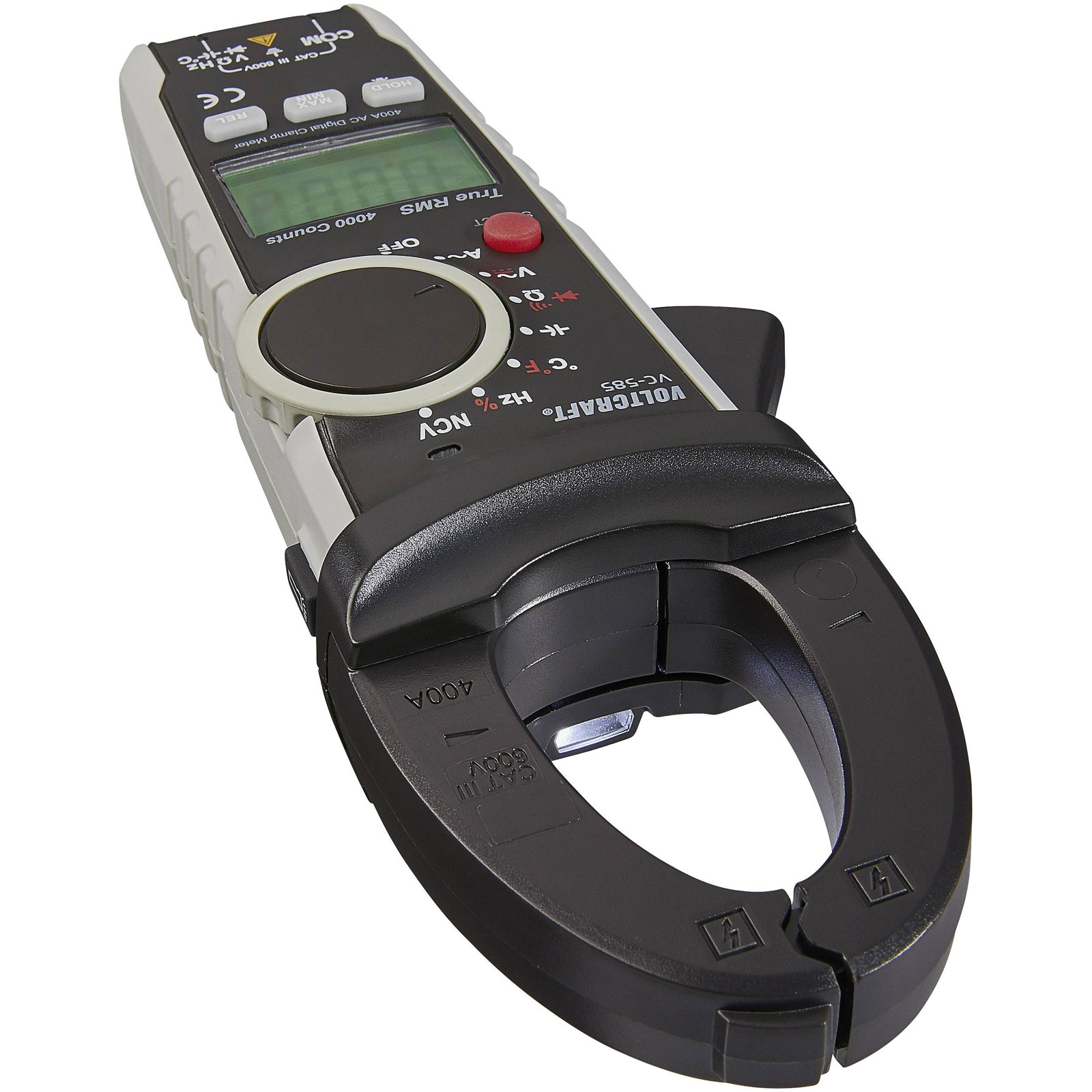 VOLTCRAFT VC585 Clamp meter Calibrated to Digital CAT III 600 V unts | Rapid Electronics