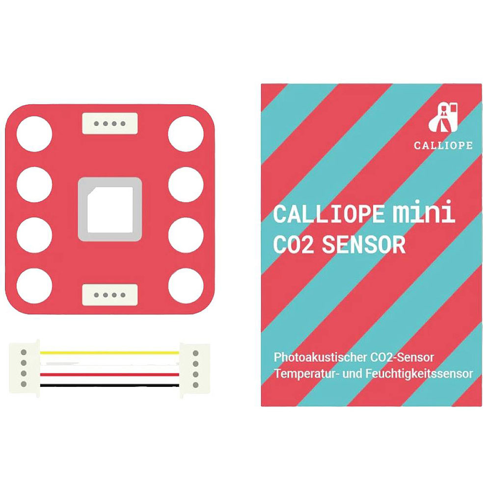 CALLIOPE SCD40 Mini CO2 Sensor Measures CO2 Temperature & Humidity ...