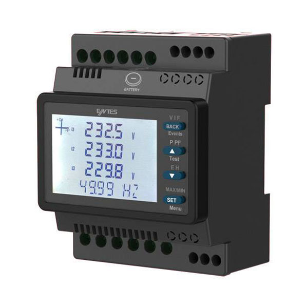 ENTES MPR-27S-23 MPR Multimeter Rail-Mount, Measures Electrical ...