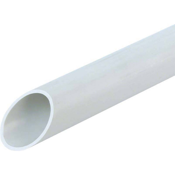 Fränkische Rohrwerke 22220025 Conduit PVC 2000mm Grey Tube High Impact ...