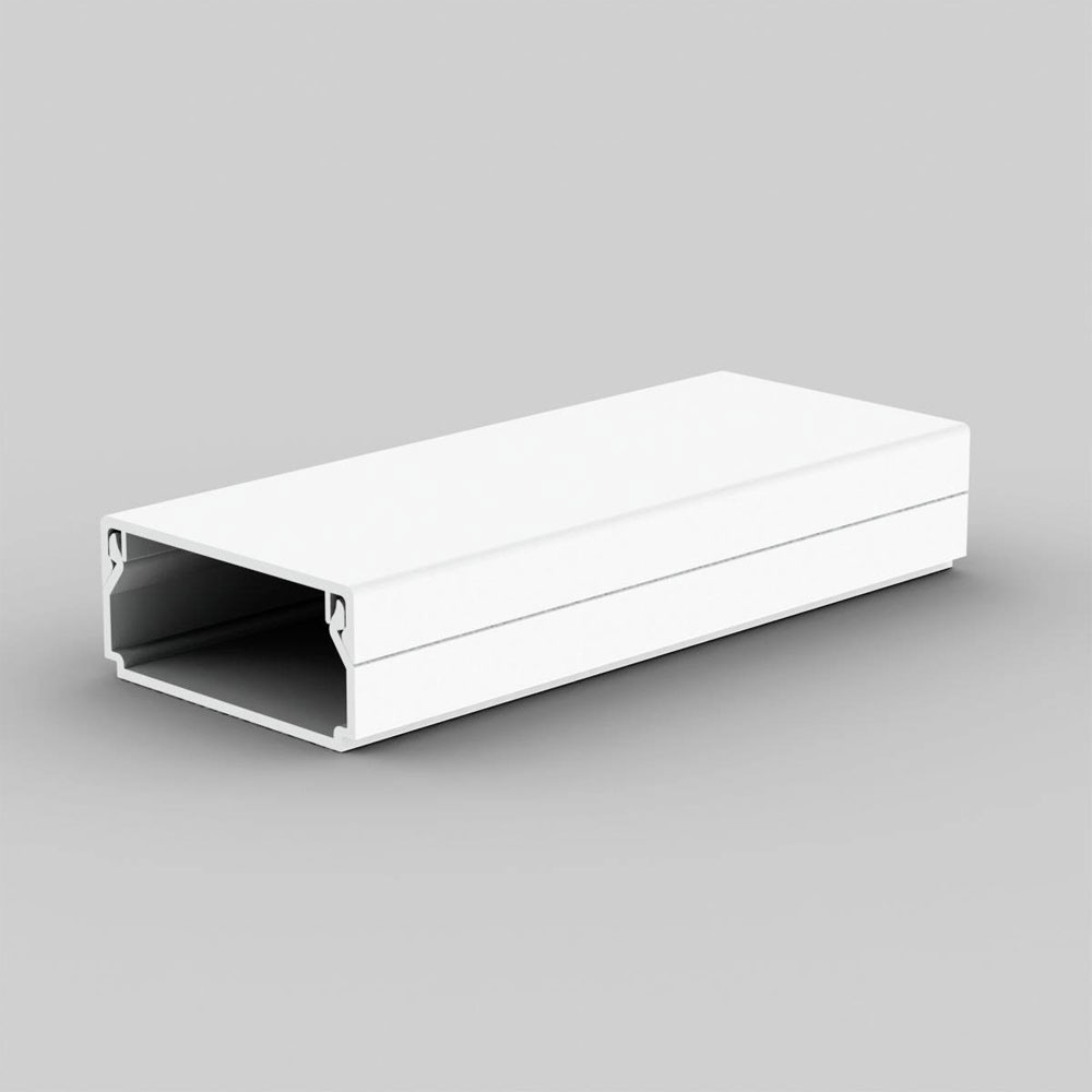 KOPOS LHD 40X20_HD Cable Duct 2m 41x18mm White Wall/Ceiling Mount ...