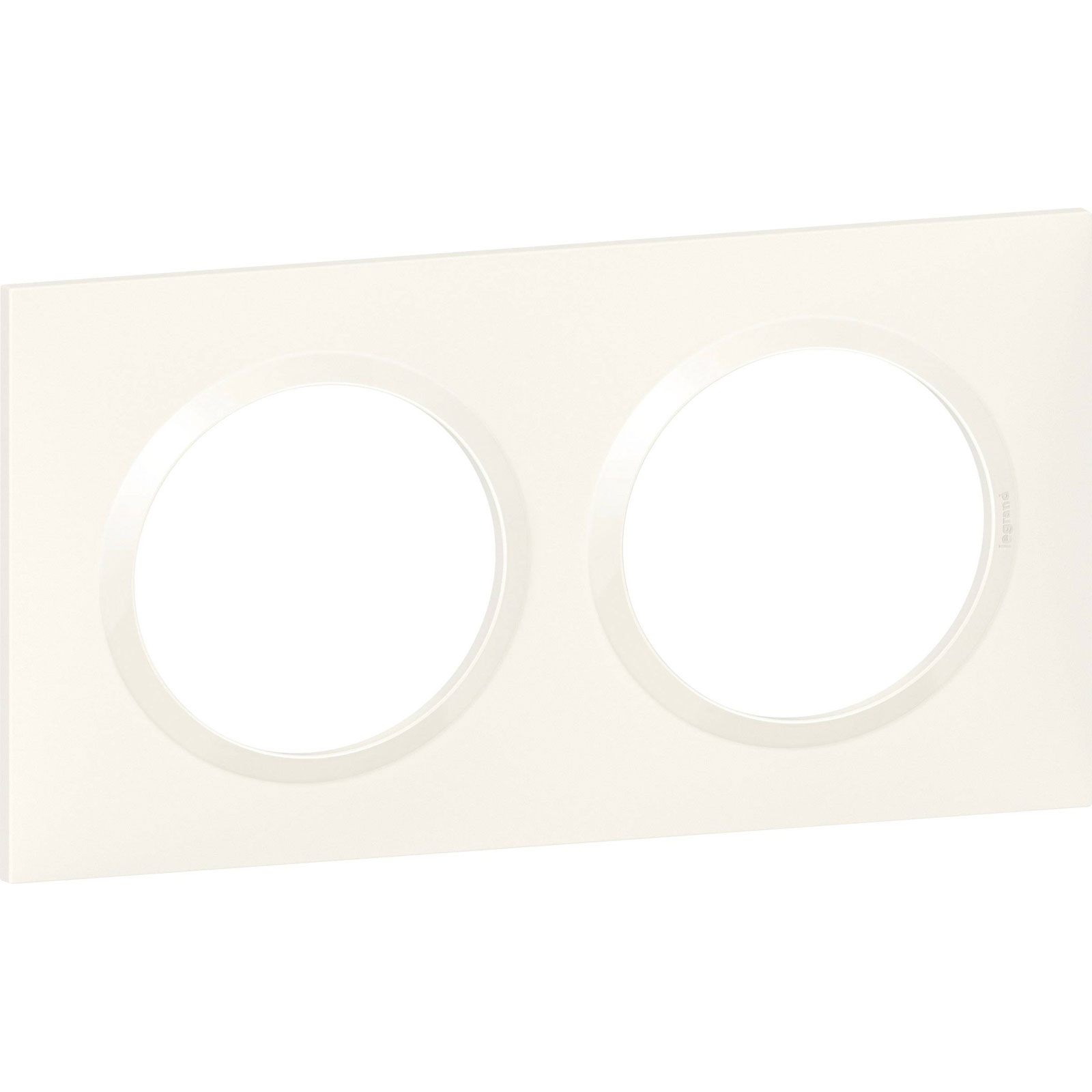 Legrand 600802 Cover Round Frame for 2 Switches/Sockets Vertical ...