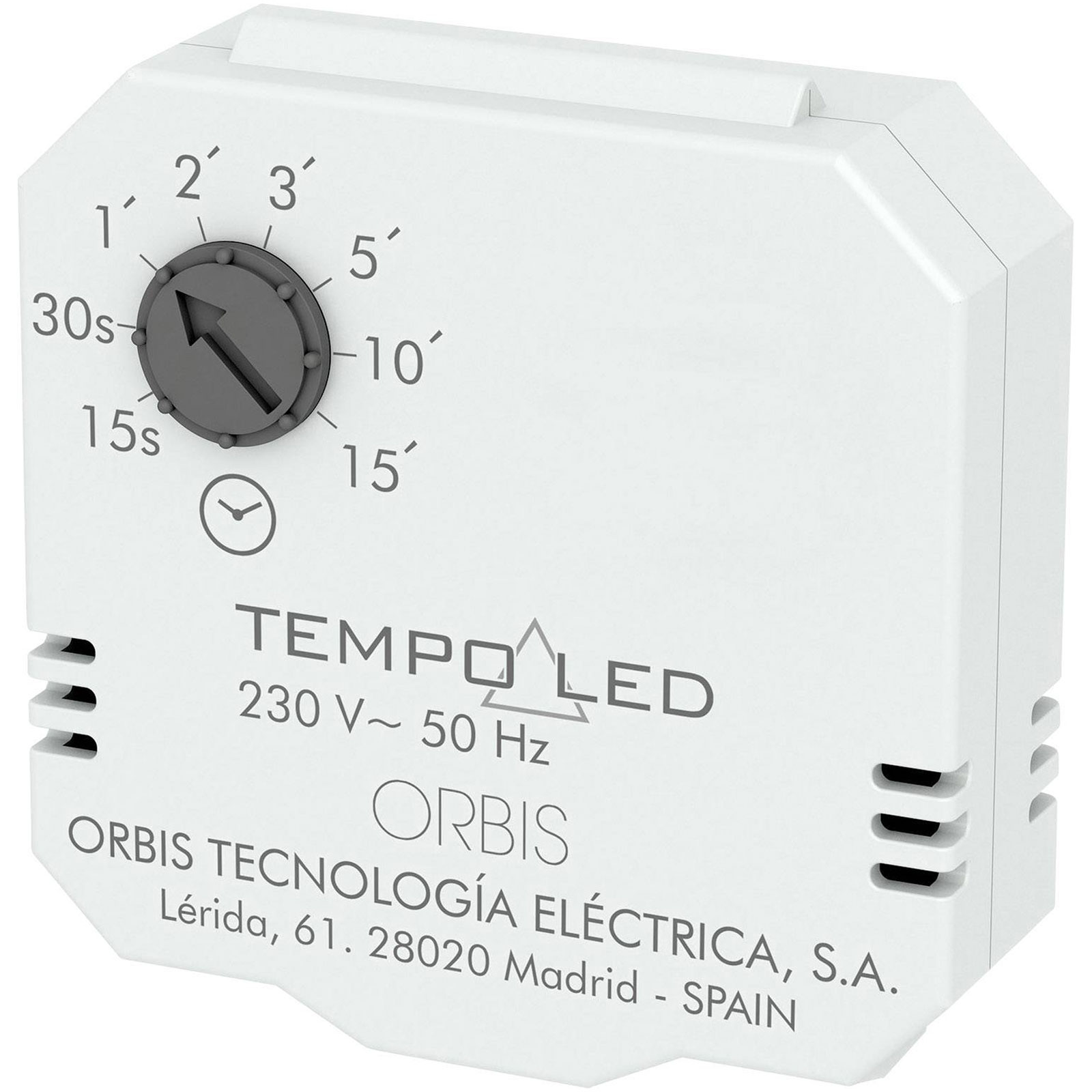 ORBIS OB200007 TDR Flush Mount Time Switch 230V Lighting Control ...