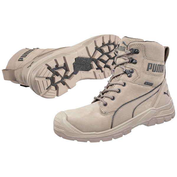 PUMA 630740801000042 Conquest Safety Boots S3 Stone EU 42 Nubuck ...