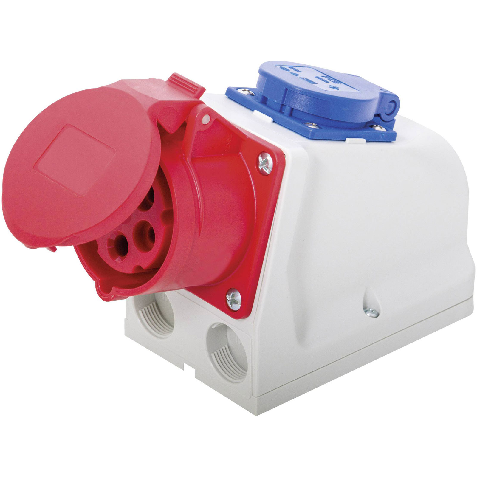 REV 0510603777 CEE Wall Socket 16A 5-Pin 400V/230V 1Piece | Rapid ...