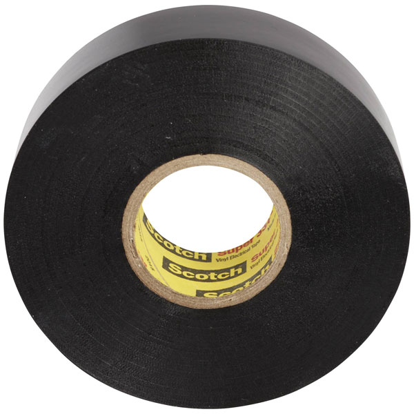 Scotch SUPER33+-50X33 Super 33+ Electrical Tape 33m x 50mm Black PVC | Rapid Electronics