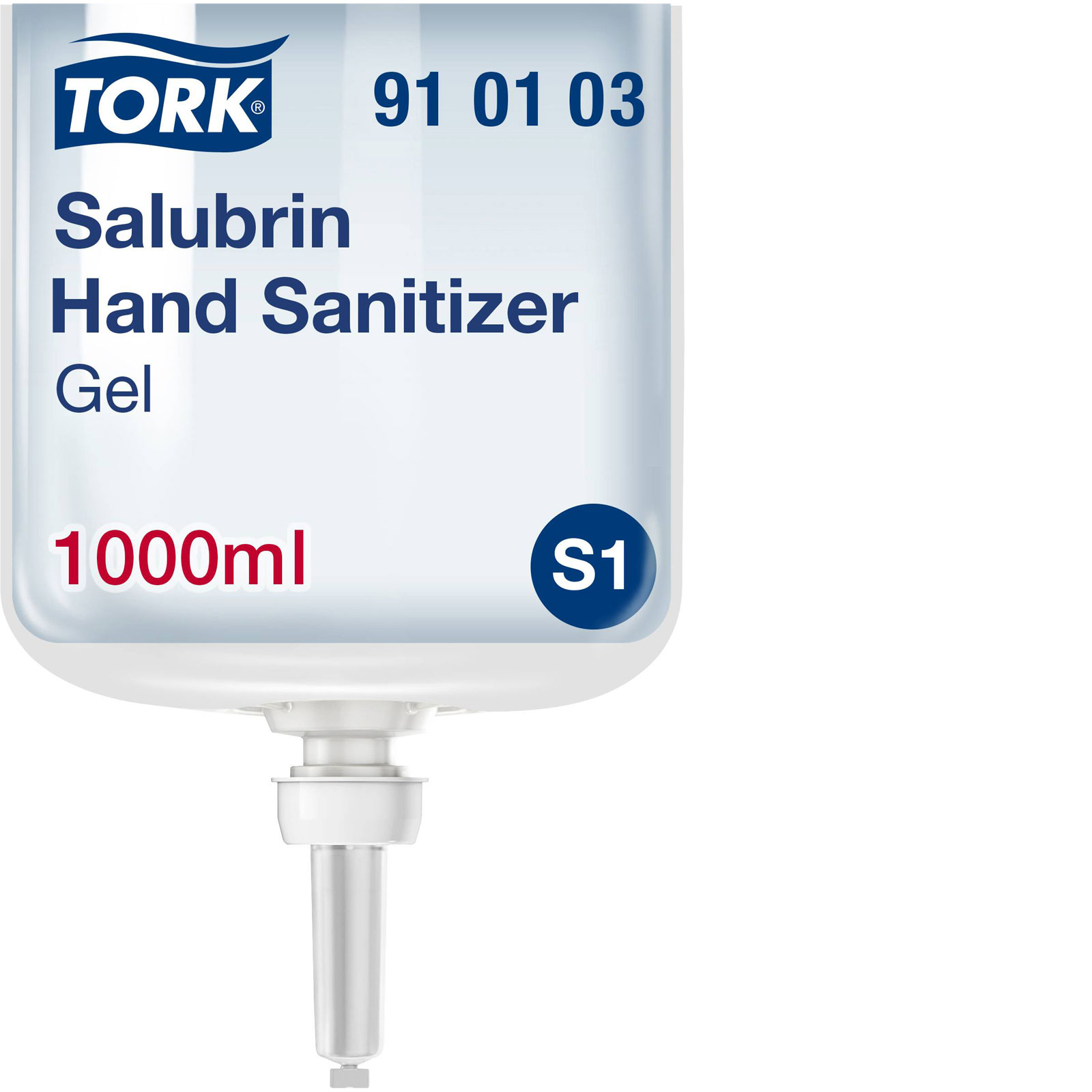 Tork 910103 Salubrin Antibacterial Gel 1L 70% Alcohol Infection Prevention | Rapid Electronics