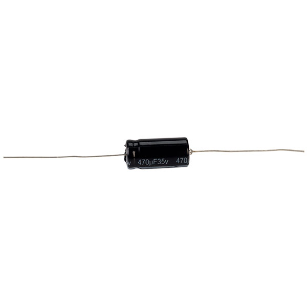 Forever RT 470uF 20% 35V 85°C Axial Electrolytic Capacitor | Rapid ...