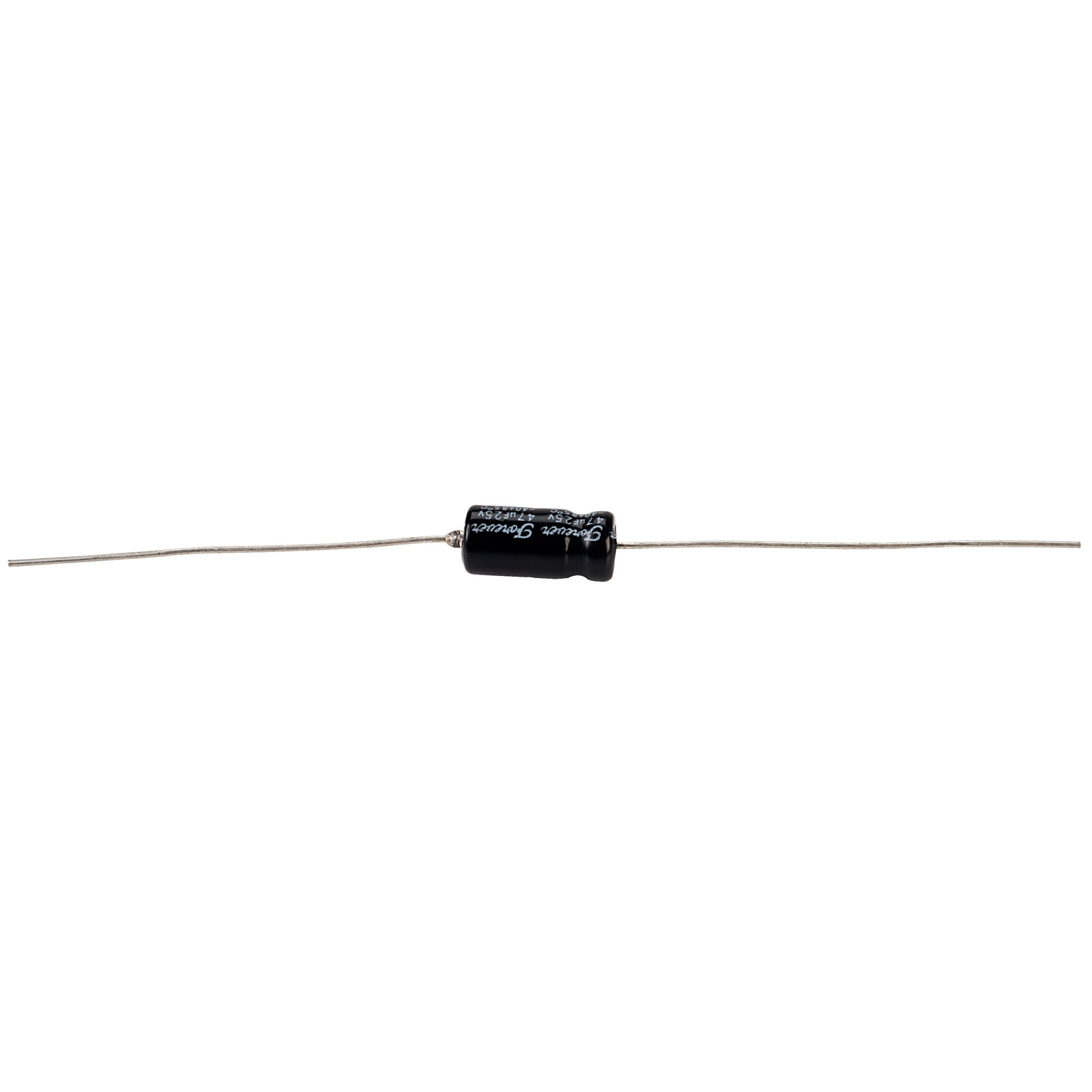 Forever RT 47uF 20% 25V 85°C Axial Electrolytic Capacitor | Rapid ...