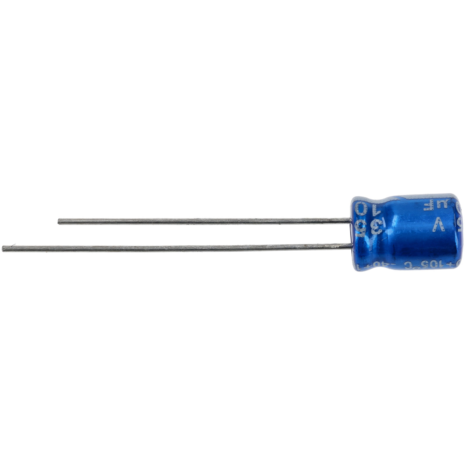 JB Capacitors JRK1V100M02000500070000B 10uF 35V 20% 5x7mm Mini Radial ...