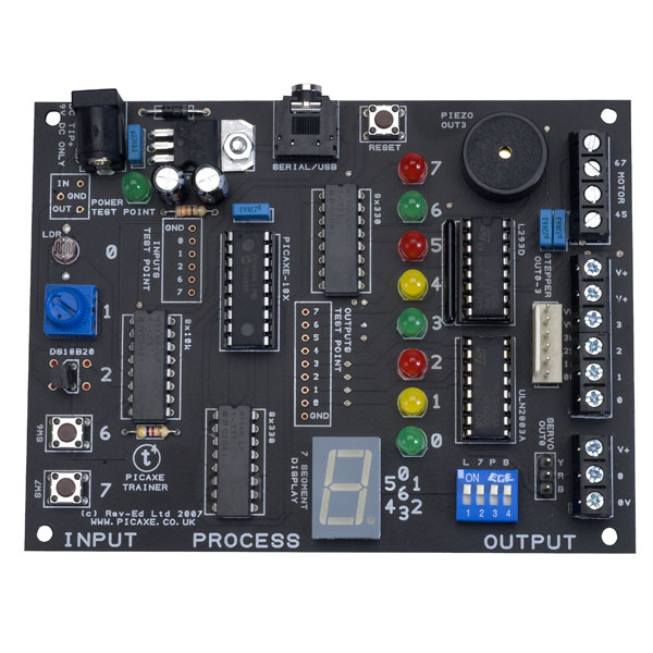 PICAXE AXE056 T4 Trainer Starter Kit (USB) | Rapid Online