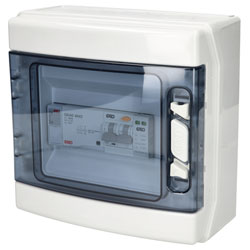 Garo GCS8EV40PME IP65 40A Type A RCBO + SPD PME FAULT DETECTION UNIT ...