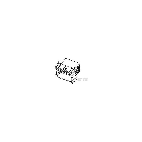 TE Connectivity 1-967626-6 Tab Housing Female 28mm 9Pos Shrouded ...