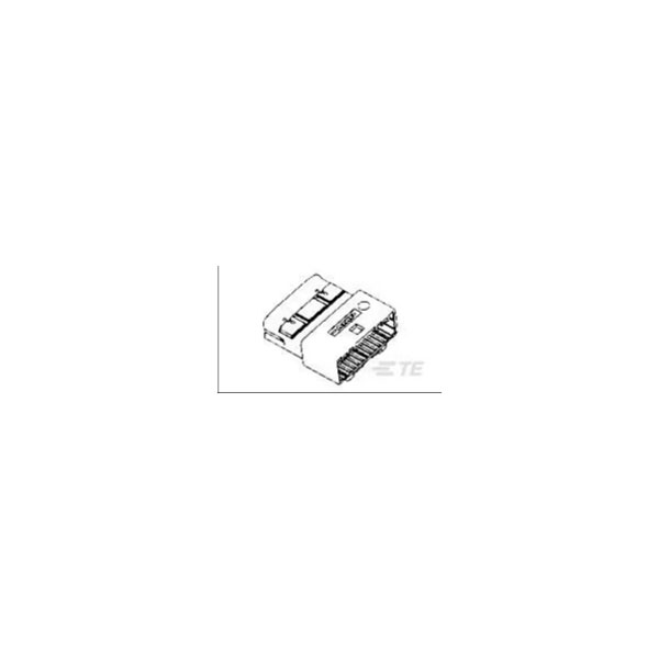 TE Connectivity 1376106-1 025 Connector Cap Assembly 16P Female ...