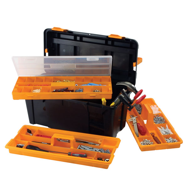 Raaco 715195 T35 23" Toolbox 285 x 580 x 290mm | Rapid Electronics