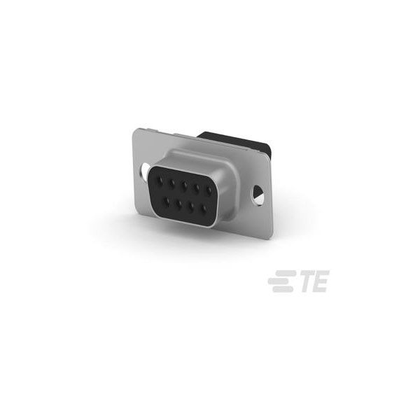 TE Connectivity 205203-3 D-Sub Connector Female Unshrouded 9 Positions ...
