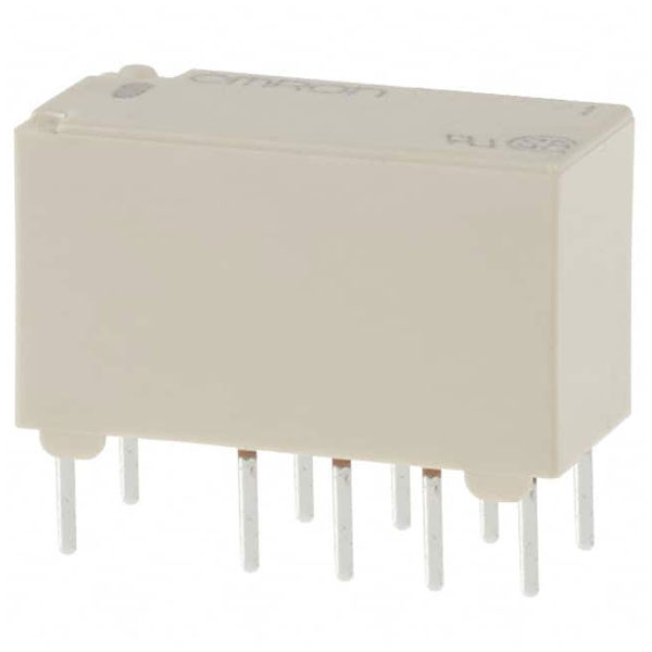Omron G6S 6155D Relay Low Signal Compact DPDT 24VDC 2A PCB Mount | Rapid Electronics