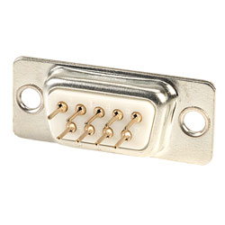 TruConnect 9 Way Straight PCB D Socket | Rapid Online