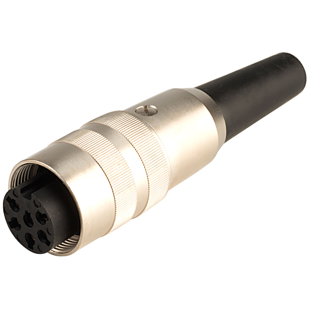 Lumberg KV60 6-Pin DIN Female Socket IEC 60130-9 Cable Mount | Rapid ...