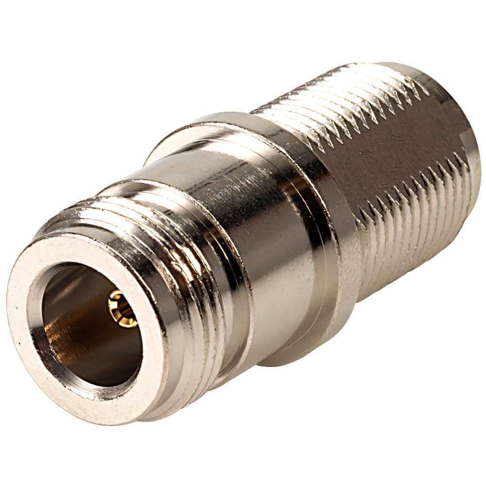 TruConnect N Double Female Bulkhead | Rapid Electronics