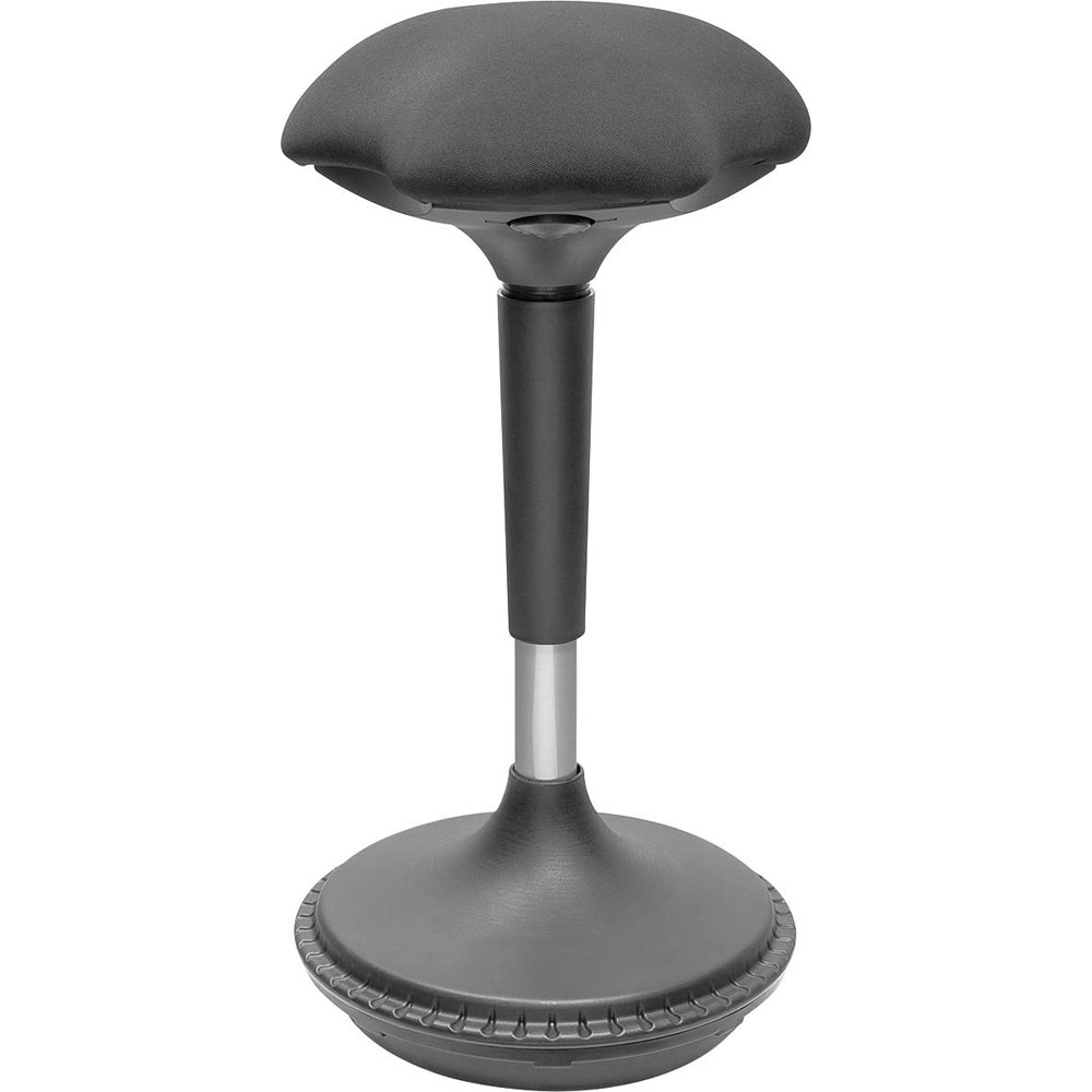 Digitus DA-90422 Sit stand chair Black Adjustable height and ergonomic ...