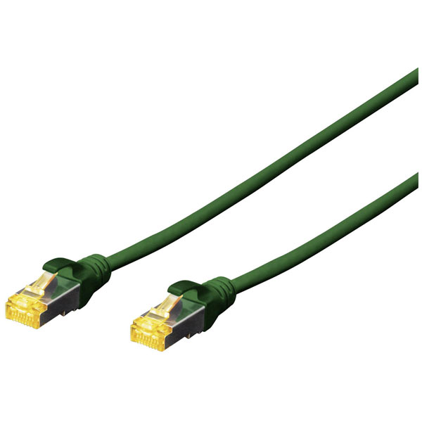 Digitus DK-1644-A-020/G RJ45 Cable CAT 6A S/FTP 2m Green Halogen-free Twisted | Rapid Electronics