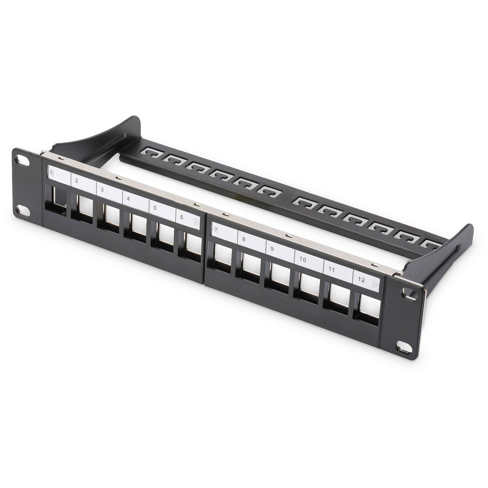 Digitus DN-91420 Patchbox bracket Black RAL 9005 10 inch IT cabinet ...