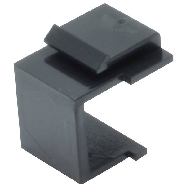 Digitus DN-BLIND-SW cover Black RAL 9005 for patch panels and fields | Rapid Electronics