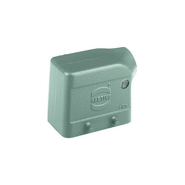 Harting 19340030520 Han Enclosures Heavy Duty Bush Grey Metal Compact ...