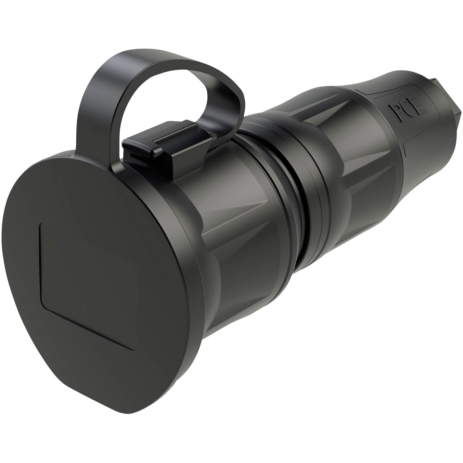 PC Electric 24711-ss Safety mains socket Plastic Black IP54 250V ...