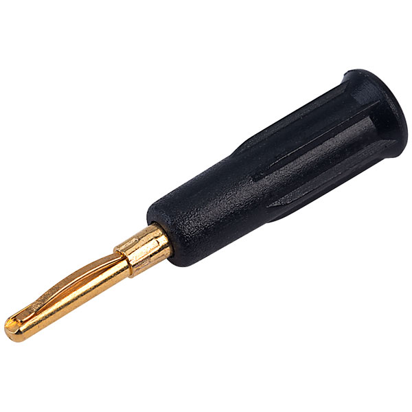 TruConnect 2mm Test Plug Black | Rapid Electronics