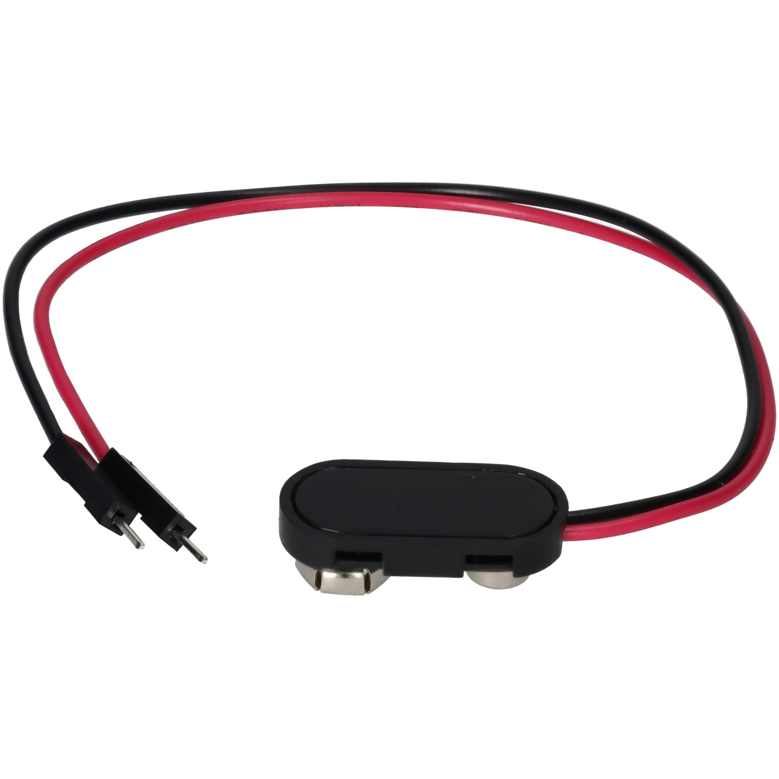 R-TECH 180178 PP3 Battery Clip with PCB Pins 150mm | Rapid Online