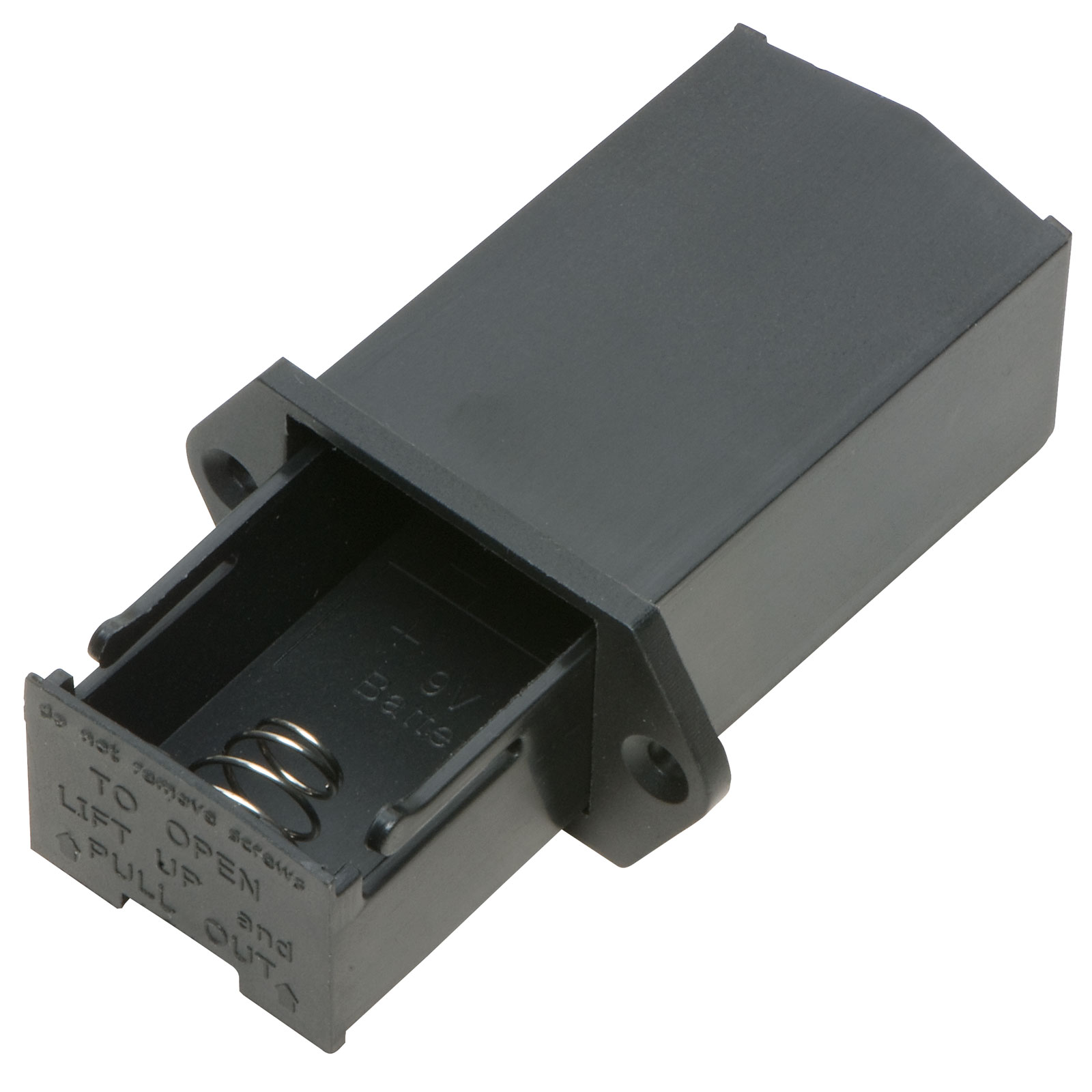 Comfortable SBH-9V-COM PP3 Enclosed Battery Holder | Rapid Online