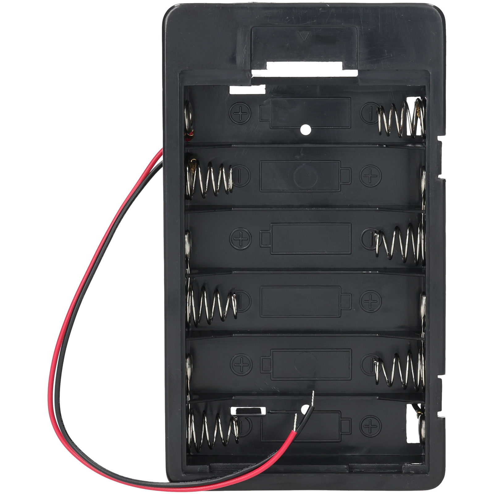 Comfortable SBH361A Panel Mount Battery Box 6 x AA | Rapid Online