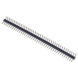 TruConnect 40 Way 1 Row Right Angled PCB Header 2mm | Rapid Electronics