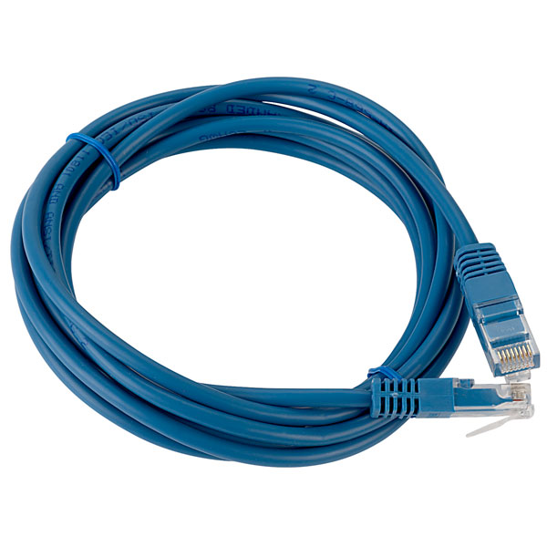 TruConnect URT-603B 3m Blue UTP Patch Cable | Rapid Online