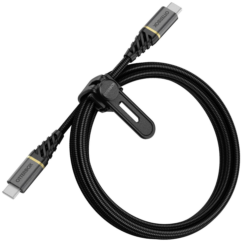 Otterbox 78-52677 USB-C to USB-C Cable 1m Black for fast charging data ...