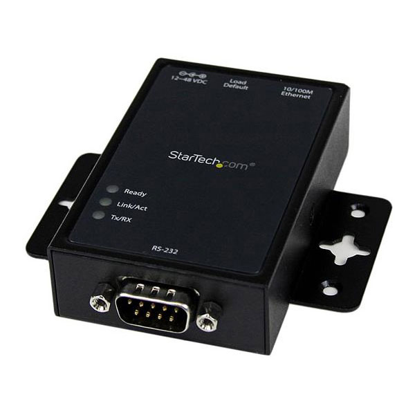 StarTech.com NETRS2321P 1 Port RS232 Serial Over IP Ethernet Device Server | Rapid Electronics