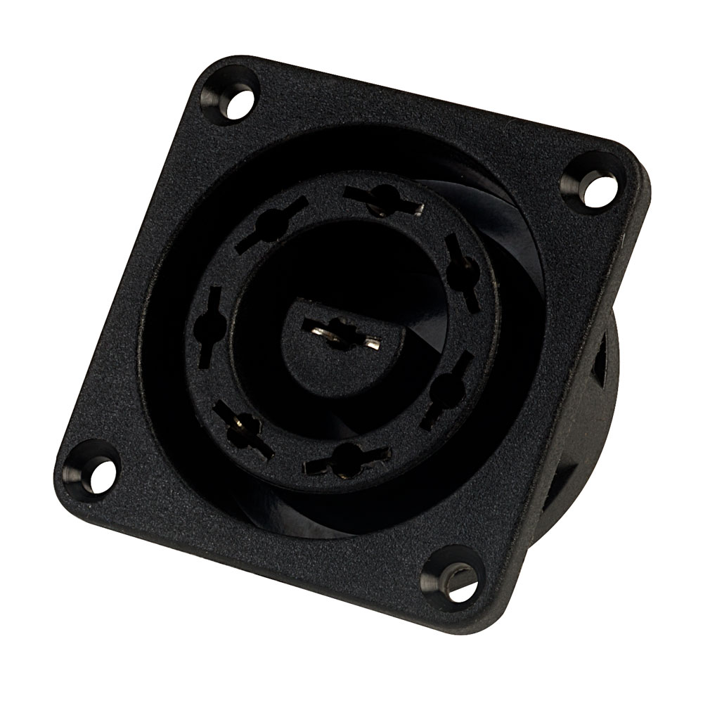 Bulgin PX0552 8 Pole Chassis Socket Mains | Rapid Online