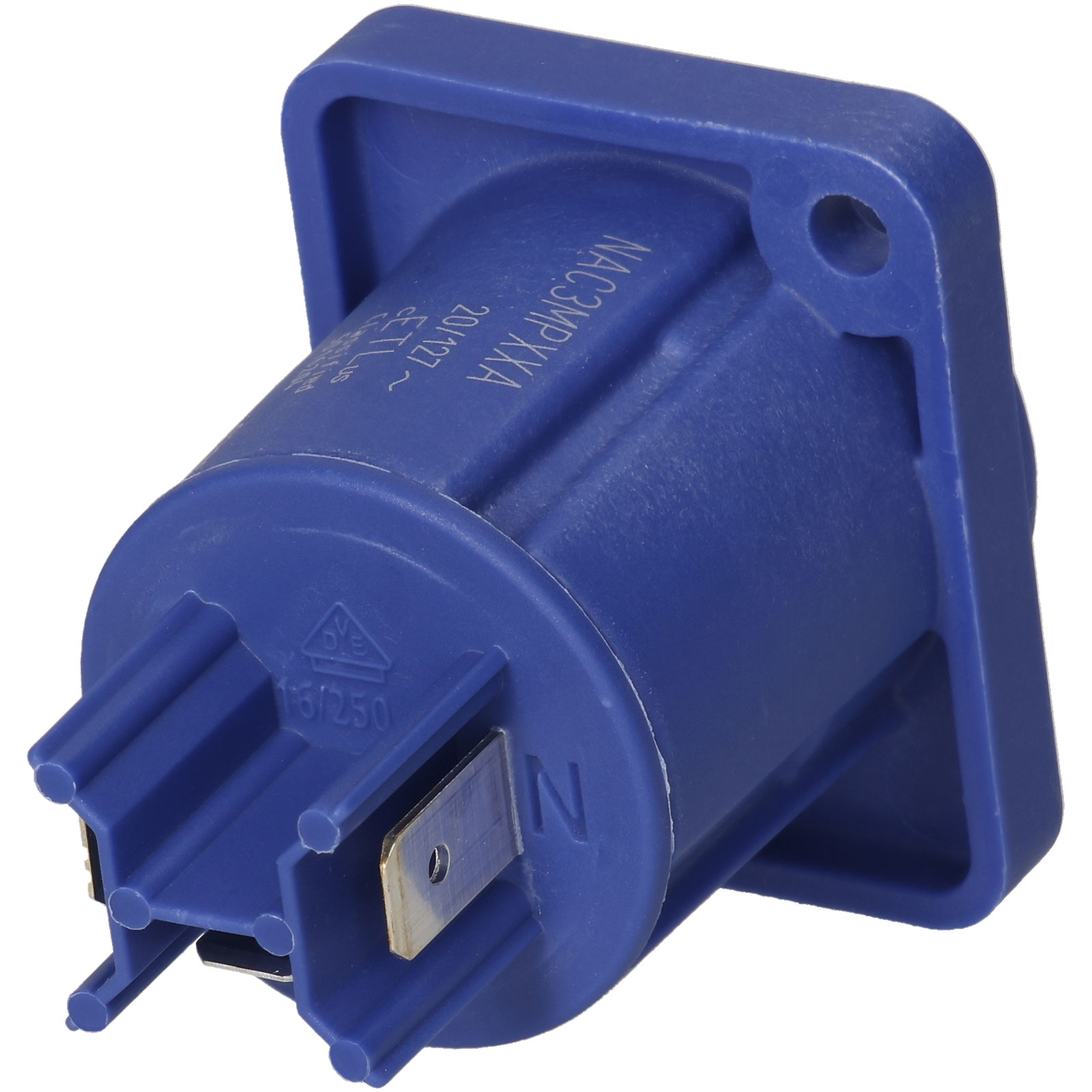 Neutrik NAC3MPXXA A Type Locking Mains Socket | Rapid Online