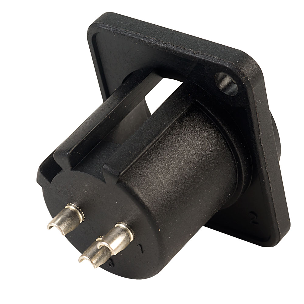 Neutrik NC3MPP 3-Pole Unified XLR Chassis Plug | Rapid Online