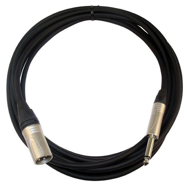 Neutrik RAPIDCABLE16 3m Instrument Cable Mono Jack NP2C - XLR Male ...