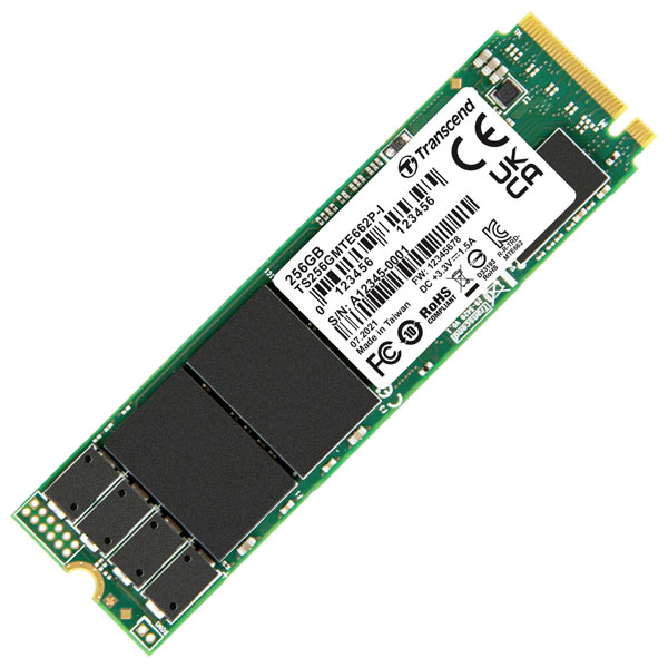 Transcend TS256GMTE662P-I Memory & Data Storage 256GB M.2 PCIe Gen3x4 ...
