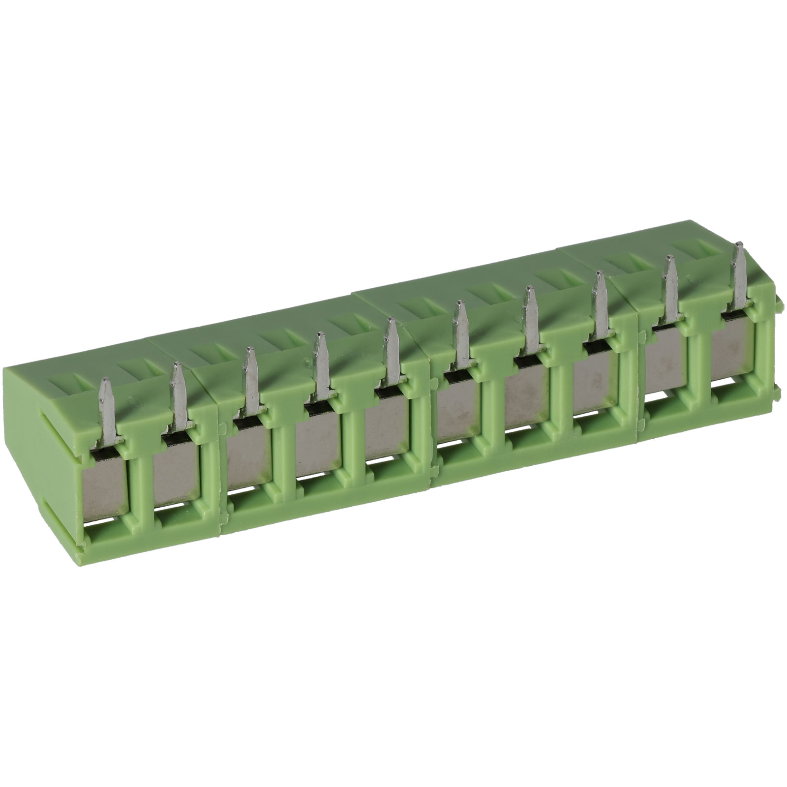 TruConnect 211788 5.08mm 10 Way 90deg Rising Clamp Terminal Block ...