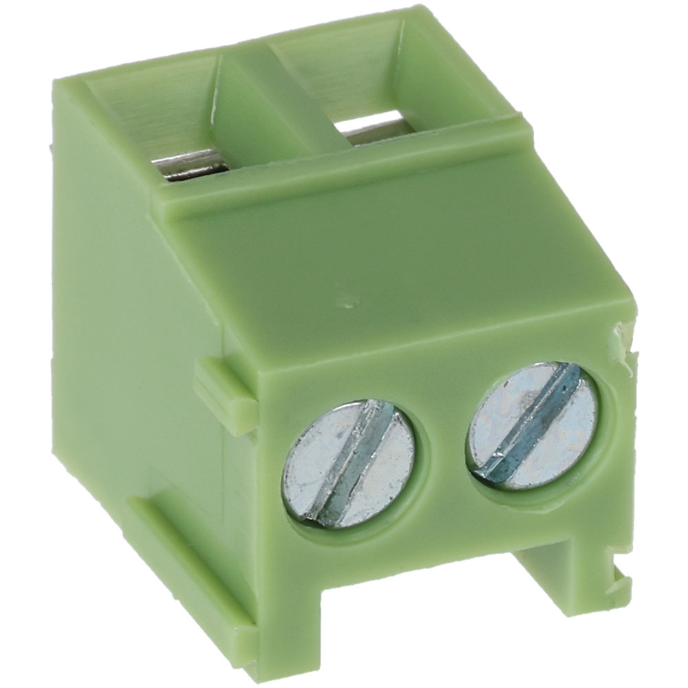 TruConnect 211790 3.5mm 2 Way Low Profile Rising Clamp Terminal Block ...