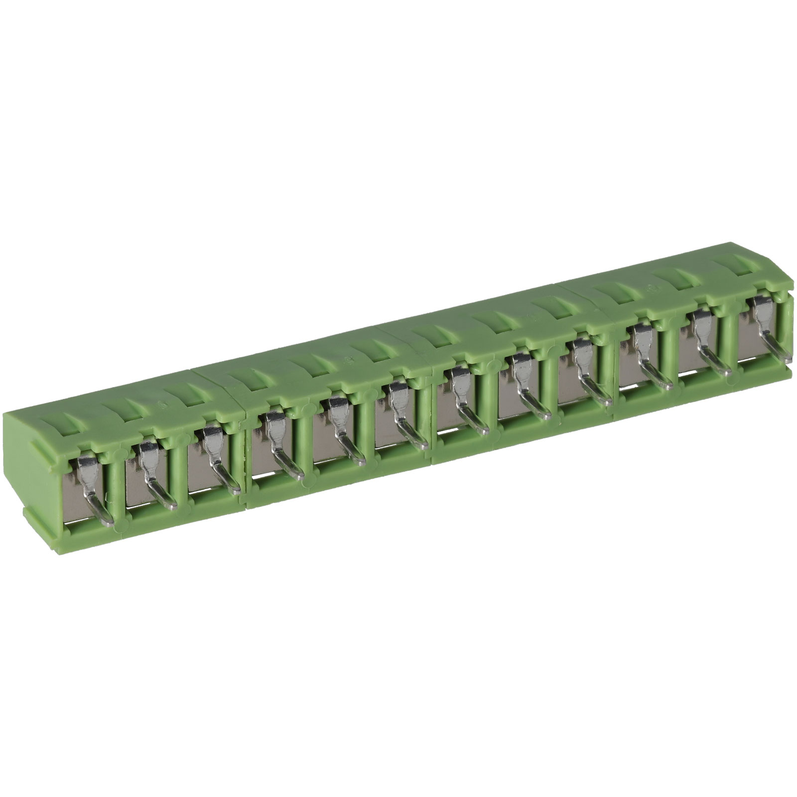 TruConnect 211840 5.0mm 12 Way Low Profile Rising Clamp Terminal Block ...