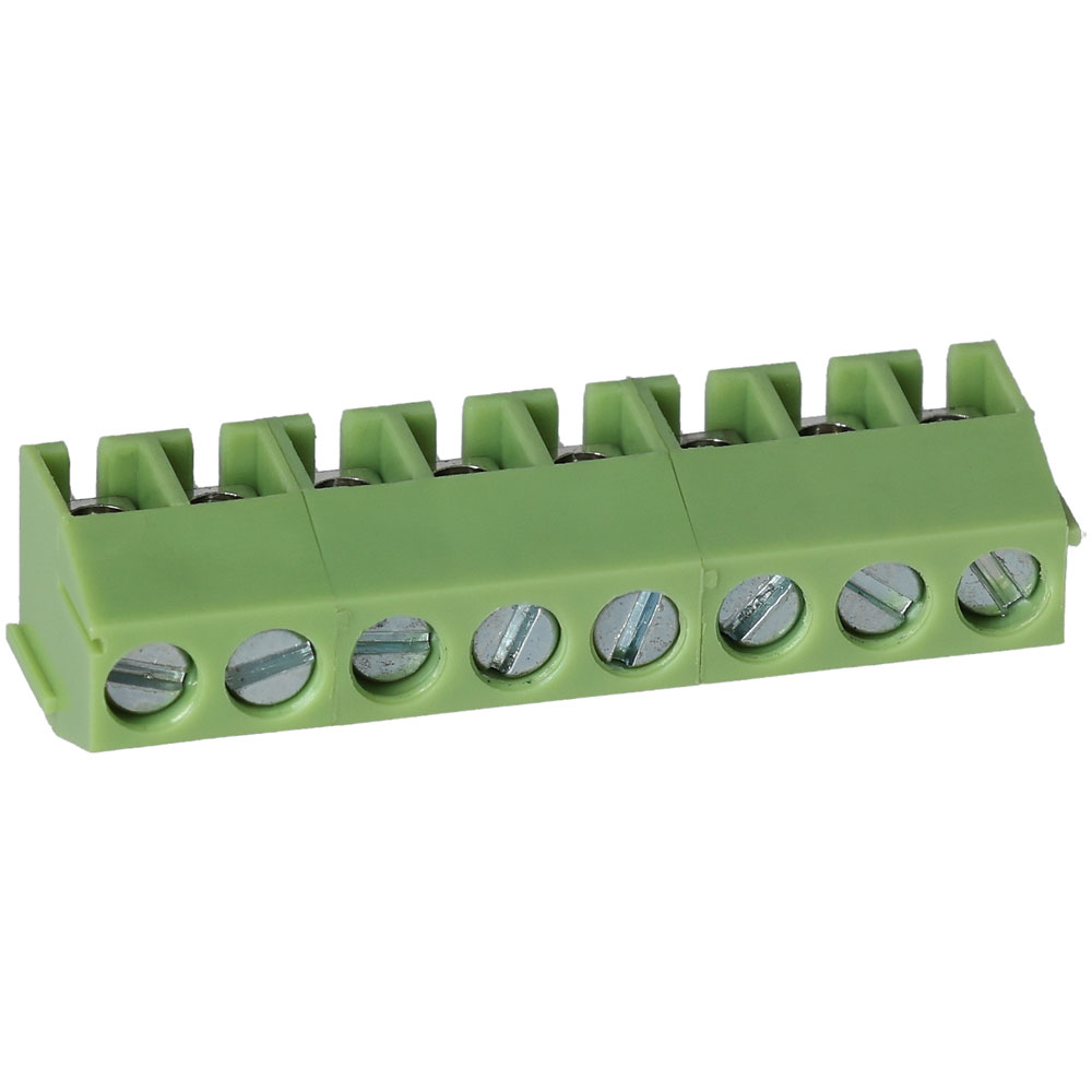 TruConnect 212231 3.5mm 8 Way Low Profile Wire Protector Terminal Block ...