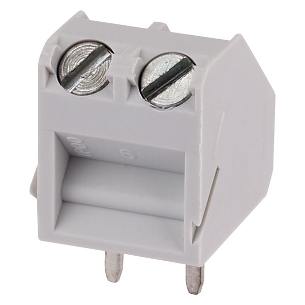 CamdenBoss CTB3000/2 2 Way 24A Low Profile 45° Terminal Block 5mm Pitch ...