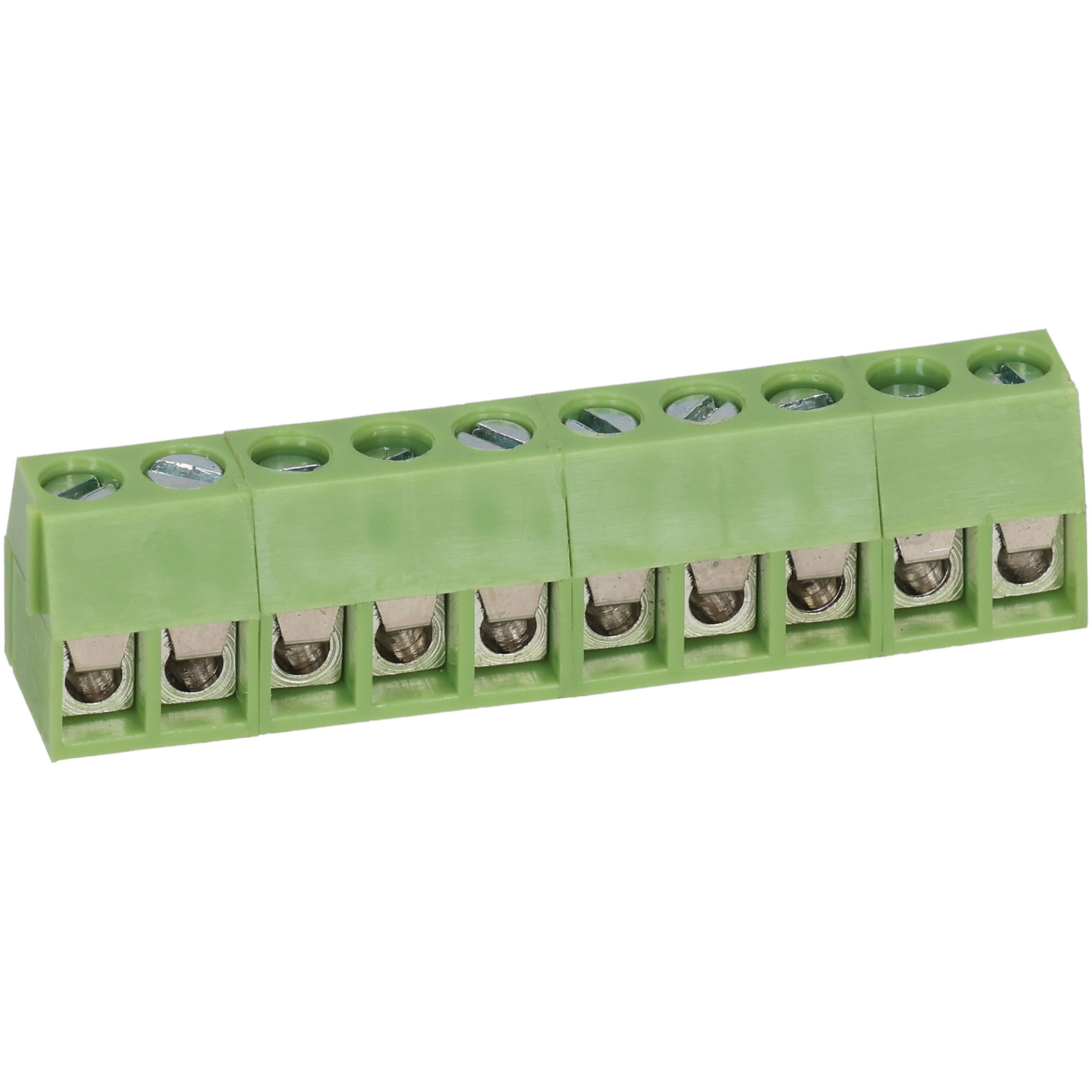 TruConnect 213919 3.5mm Low Profile 90 Degree 10 Way Terminal Block | Rapid Online