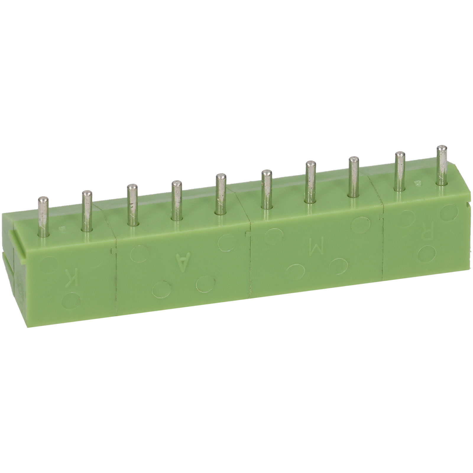 TruConnect 213919 3.5mm Low Profile 90 Degree 10 Way Terminal Block ...